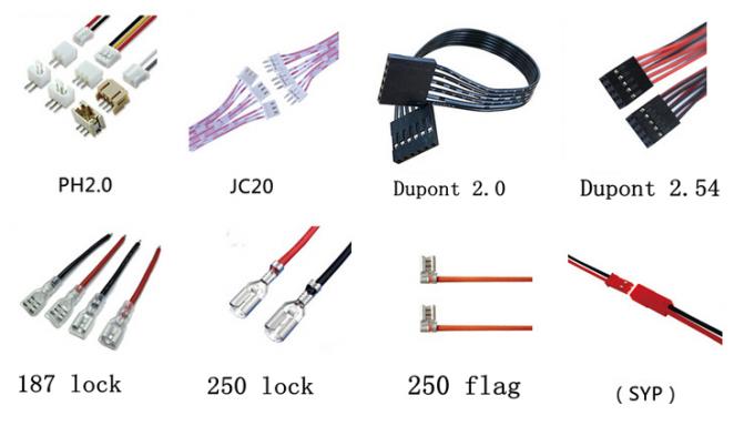Custom Cable Wire Assemblies Harness AWG26 Jst Sm 2.5mm Pitch