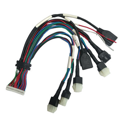 Mini Fit Overmolding Cable Assemblies 4.20mm Injection Molded Plastic ...