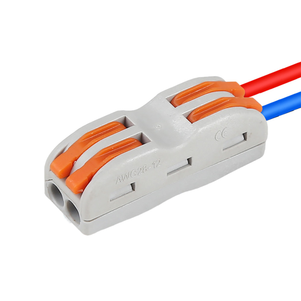 Compact Mini Universal Wire Connectors Push In Terminal Block