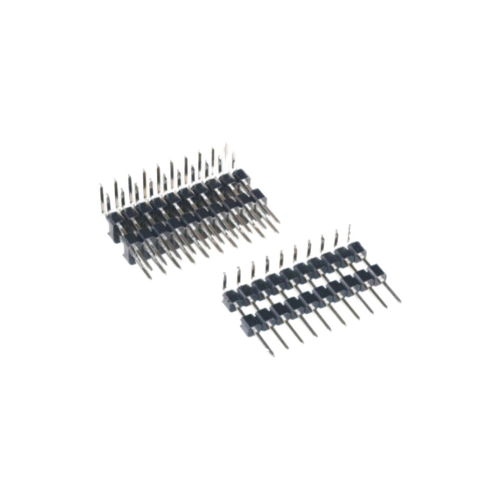 1.27mm Pitch SMT Pin Header PCB Connector Dual Row 4P To 60P THT
